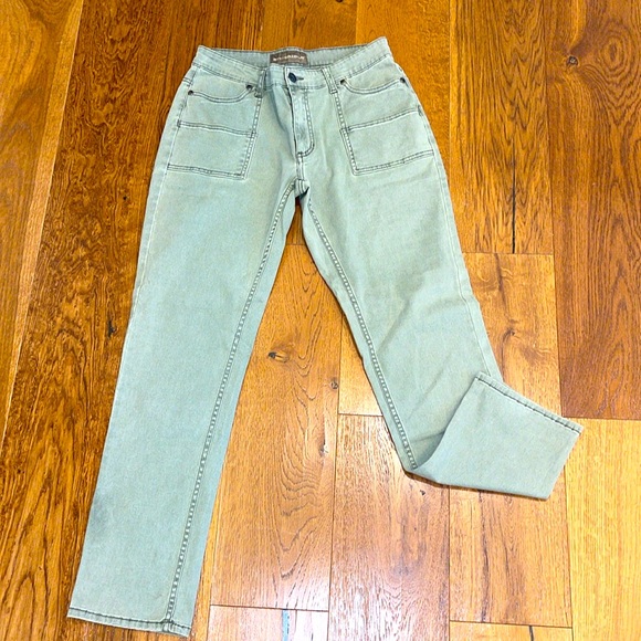 Bit & Bridle | Pants & Jumpsuits | Bit Brindle Green Jean Pants | Poshmark